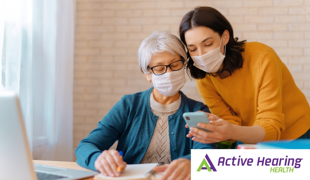 Tips for communicating with people hard of hearing while wearing a face mas